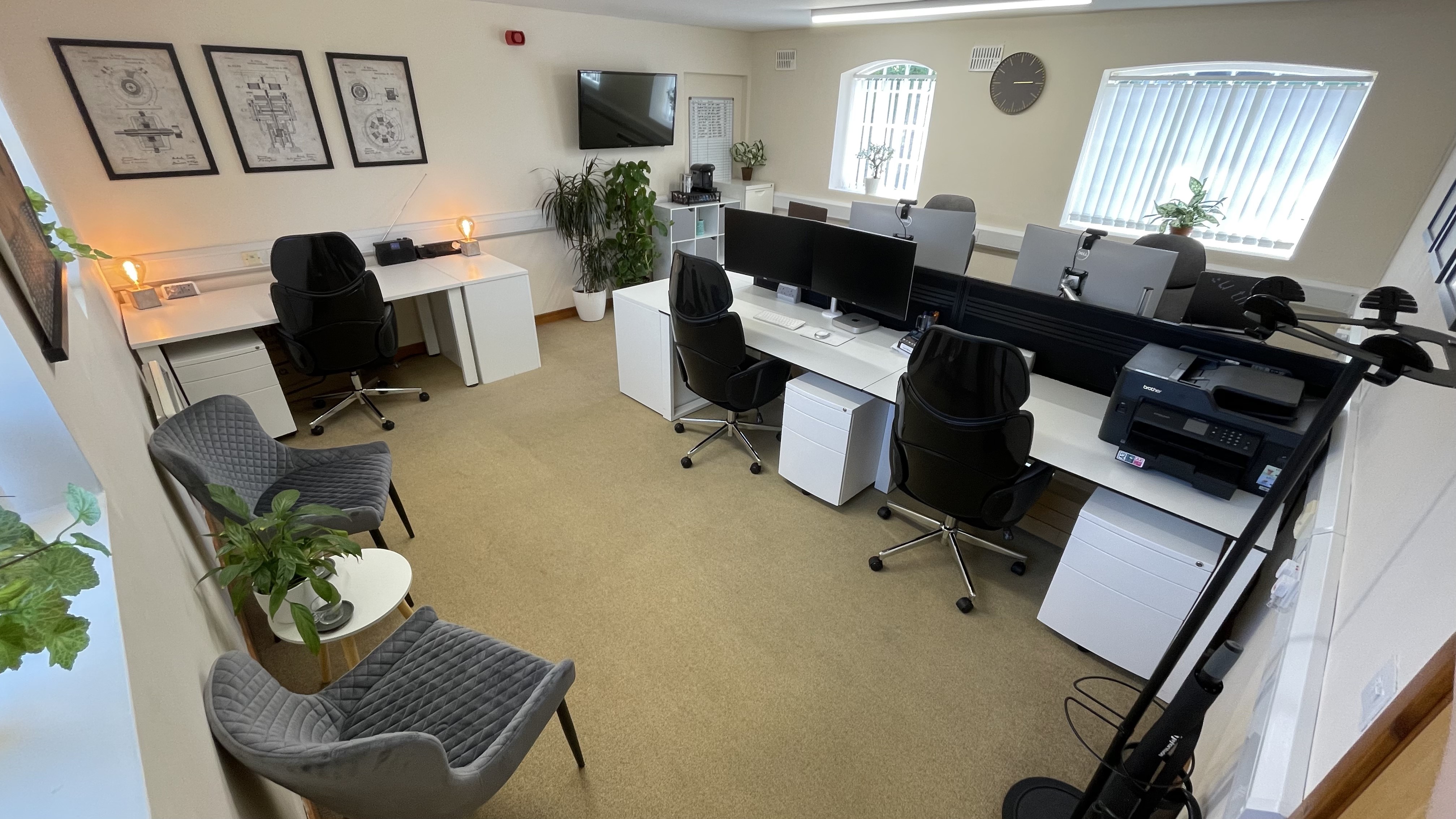 Stunning Office Space for us at Denne Hill